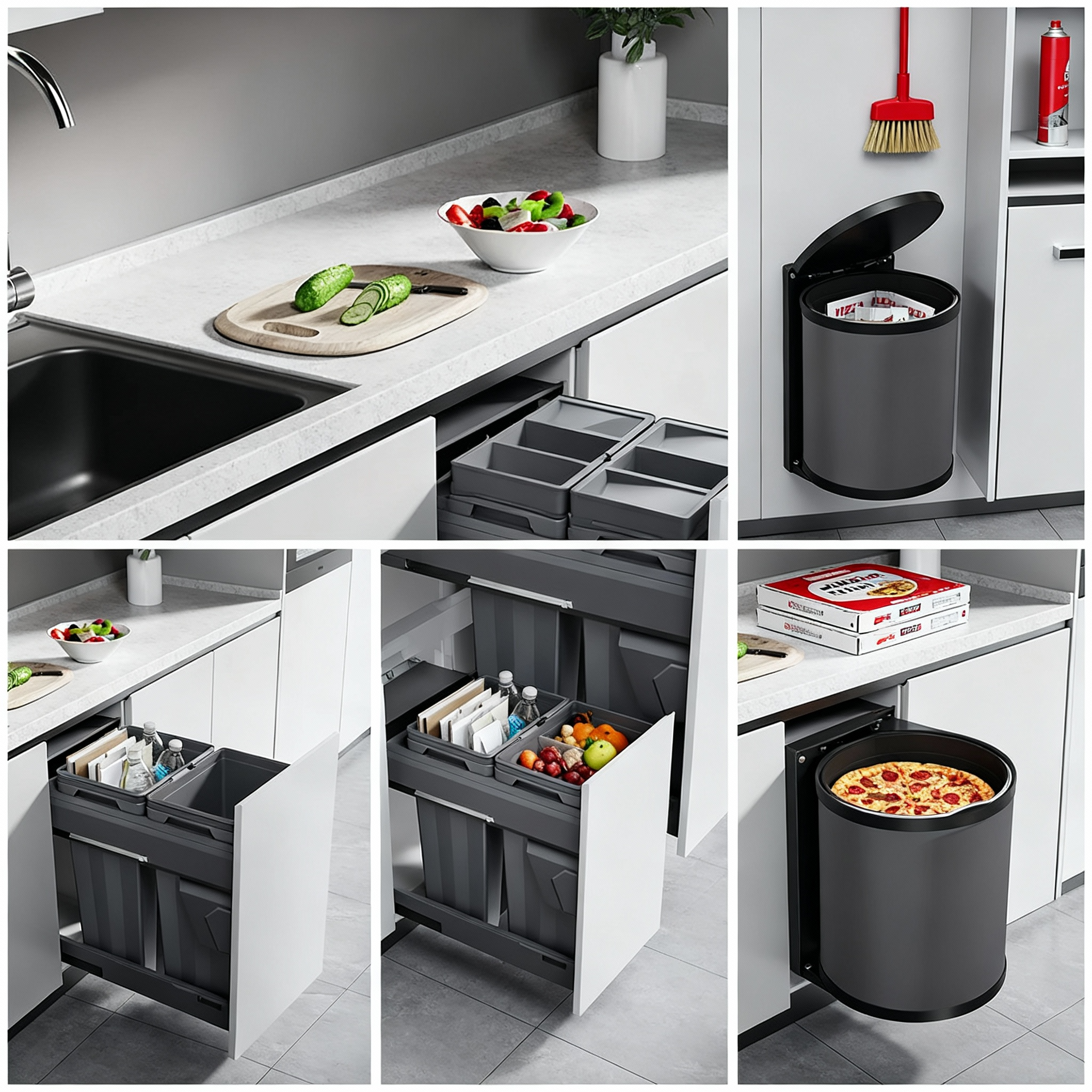 New Kitchen Bins – The Kitchen Organiser